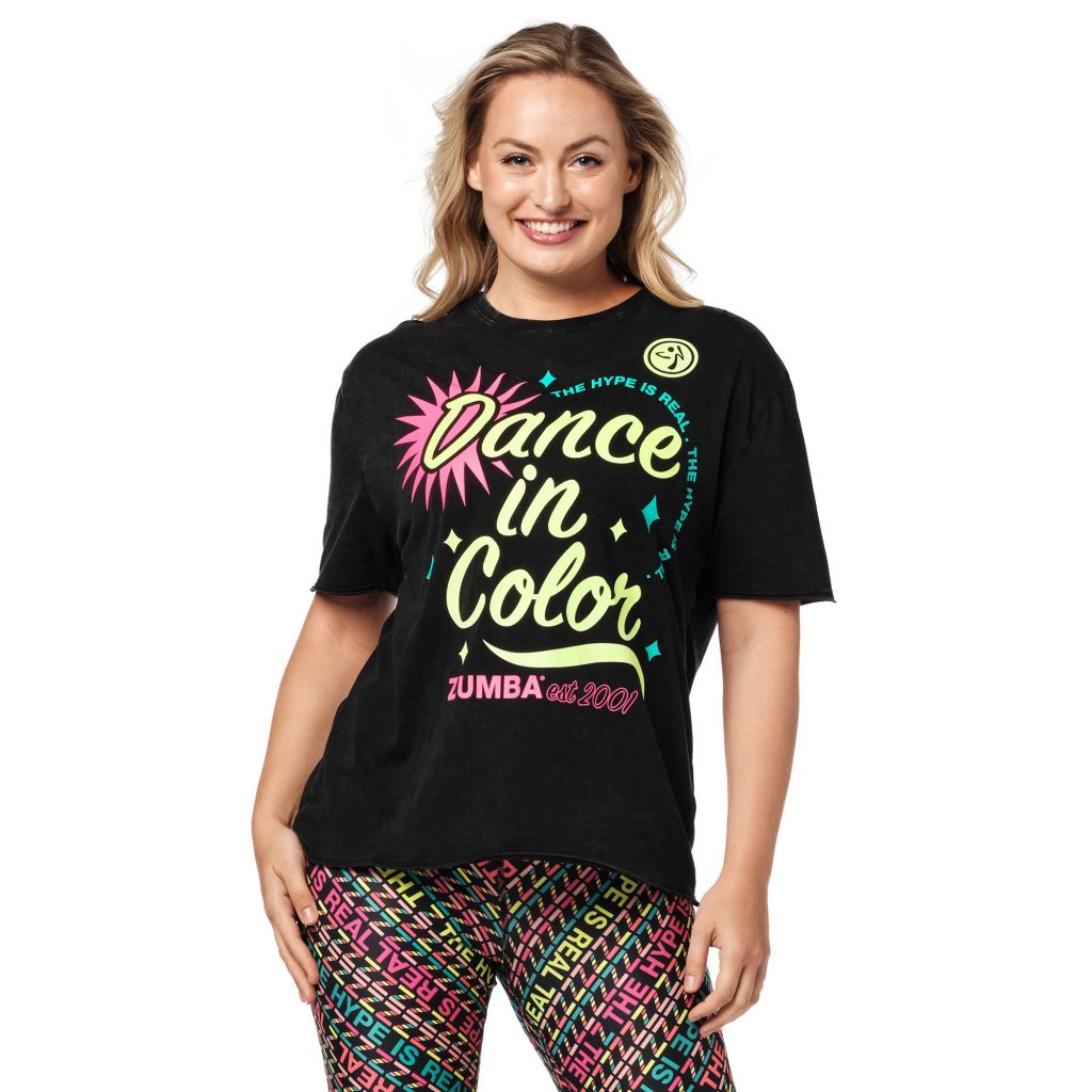Zumba Dance In Color Top – Latinfit Middle East