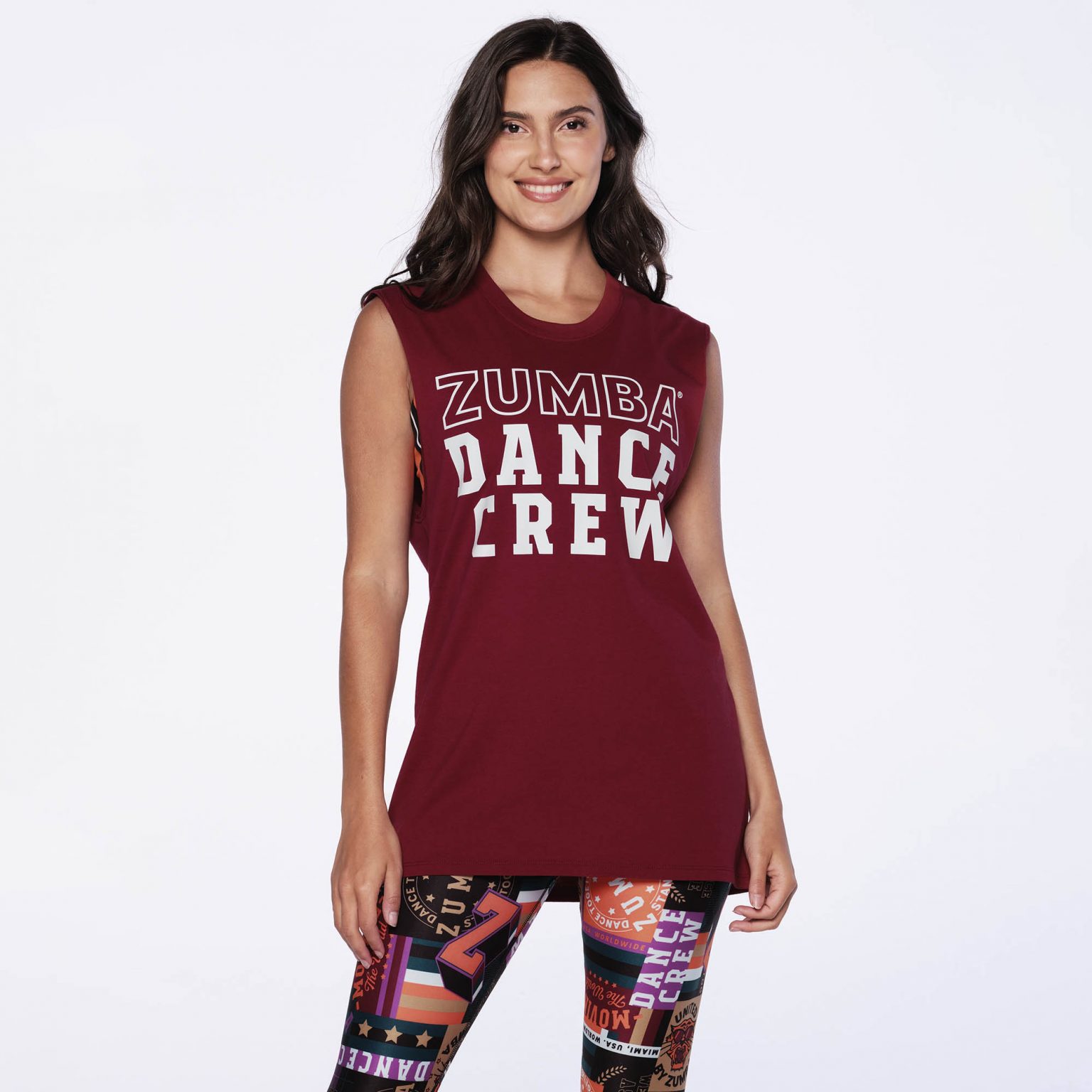 Zumba Dance Crew Muscle Tank – Latinfit Middle East