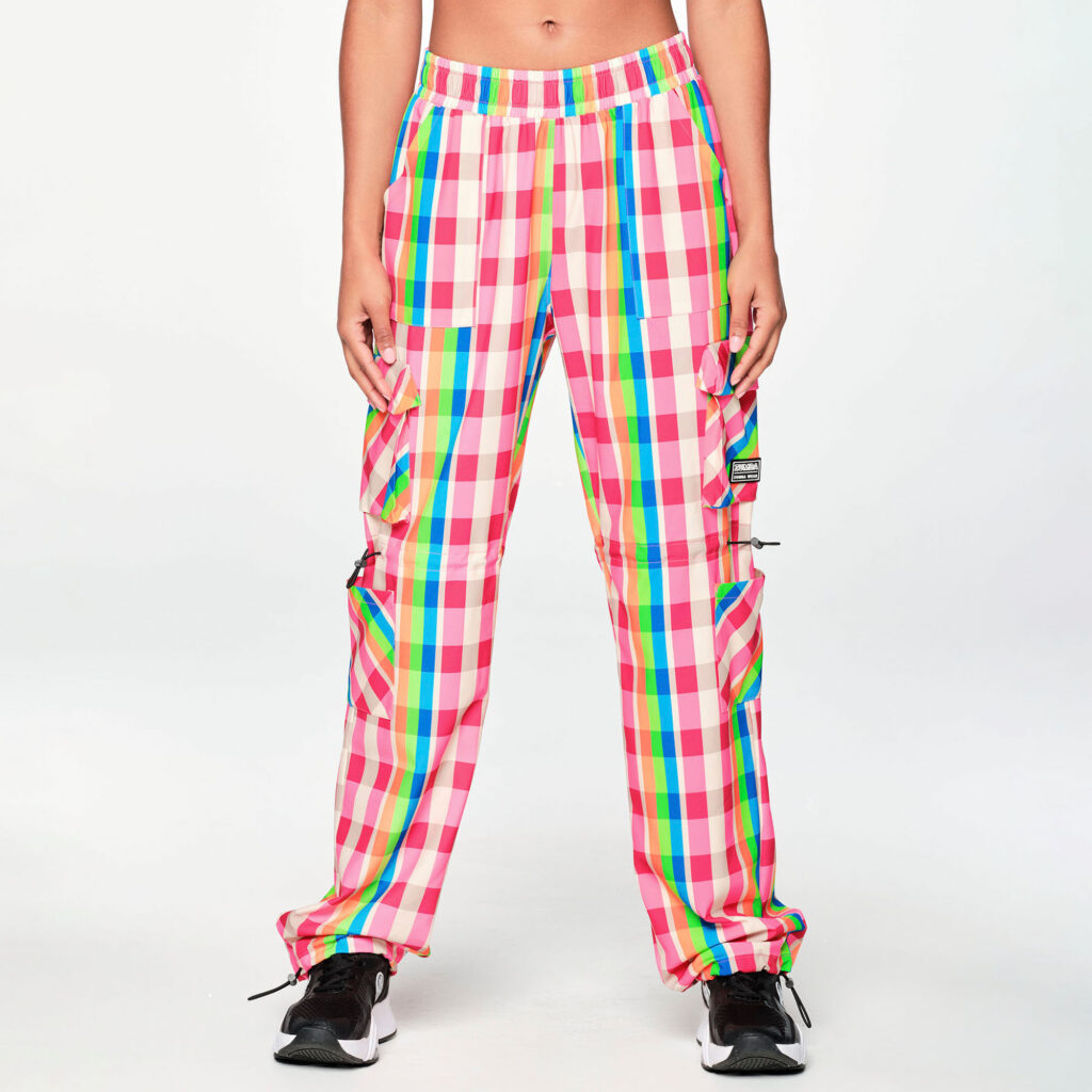 Zumba Plaid Pop Cargo Pants – Latinfit Middle East